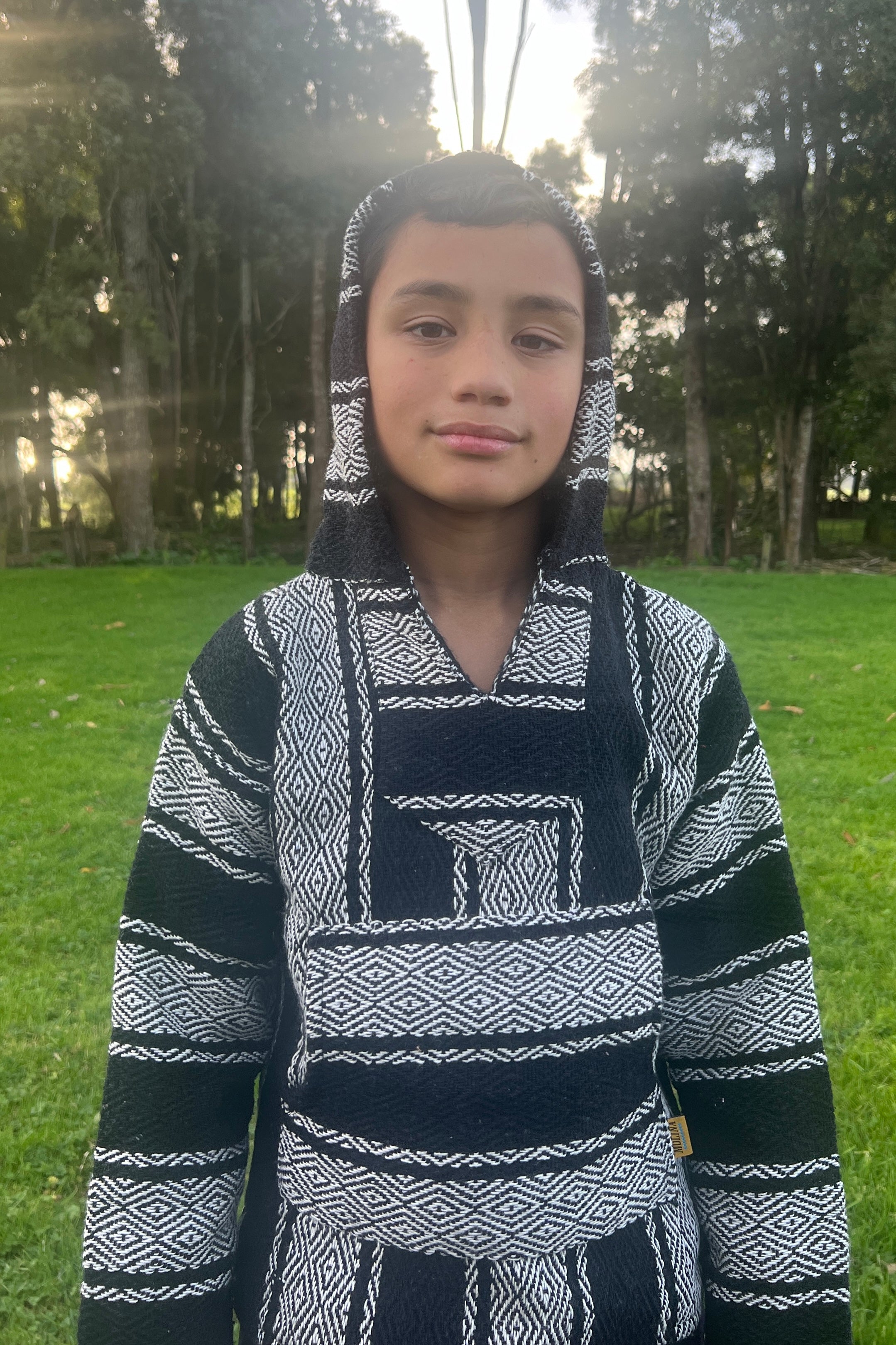 Kids Baja Hoodie - Static – ENDLESS SUMMER NZ